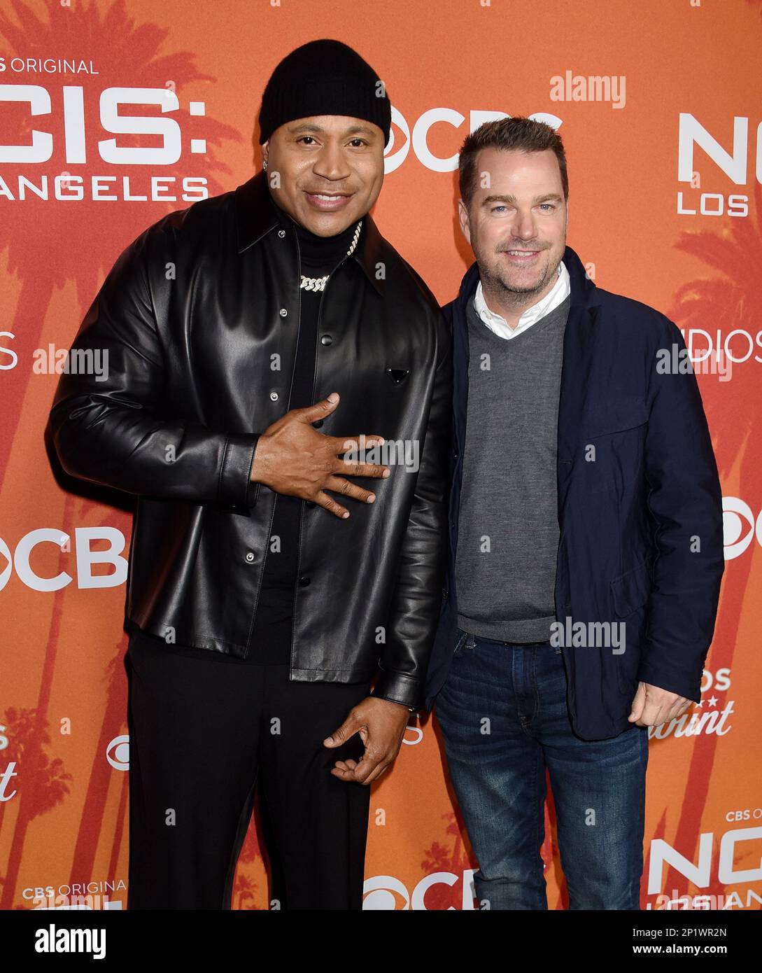 LL Cool J and Chris O'Donnell arriving to the "NCIS: Los Angeles ...