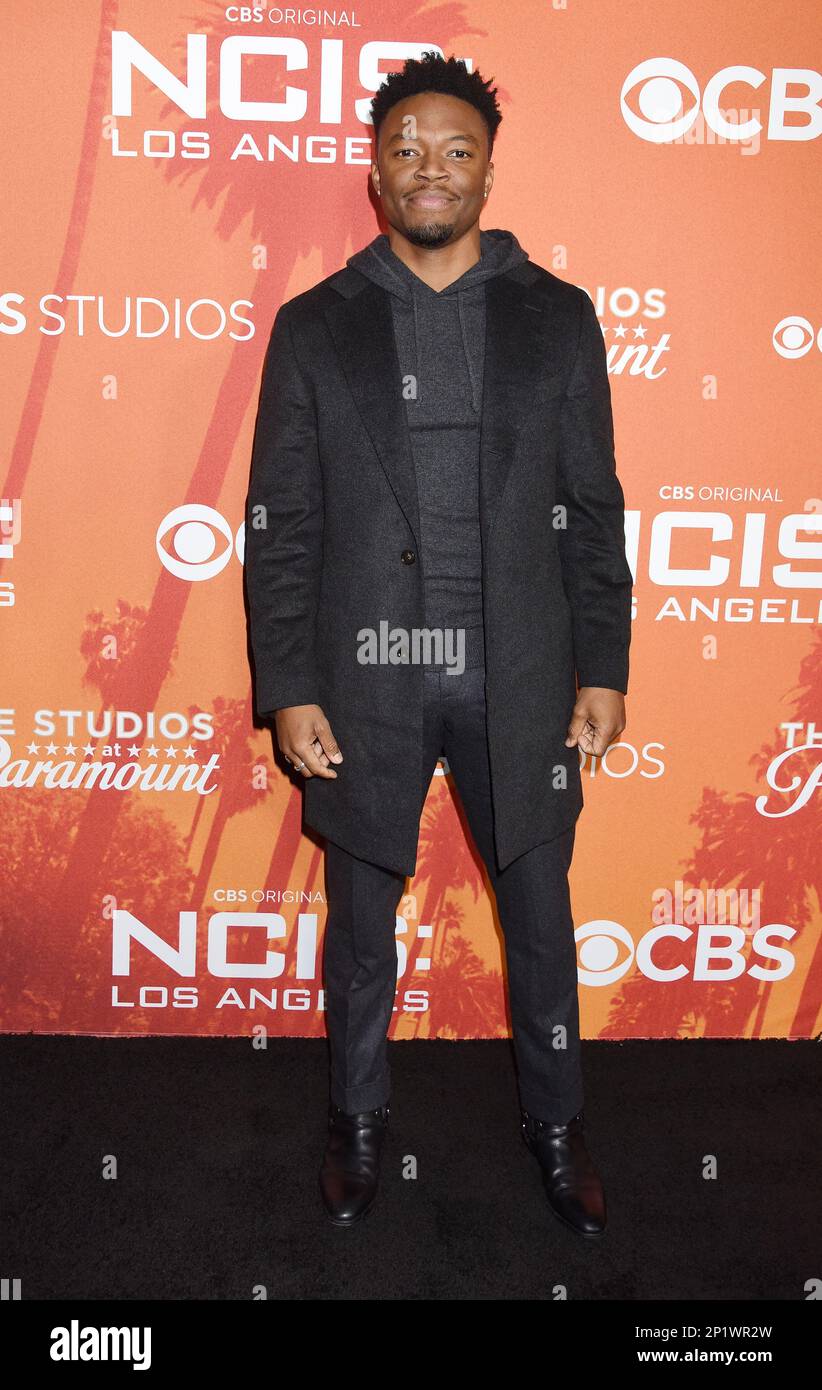 Caleb Castille arriving to the "NCIS: Los Angeles" Series Wrap Party ...