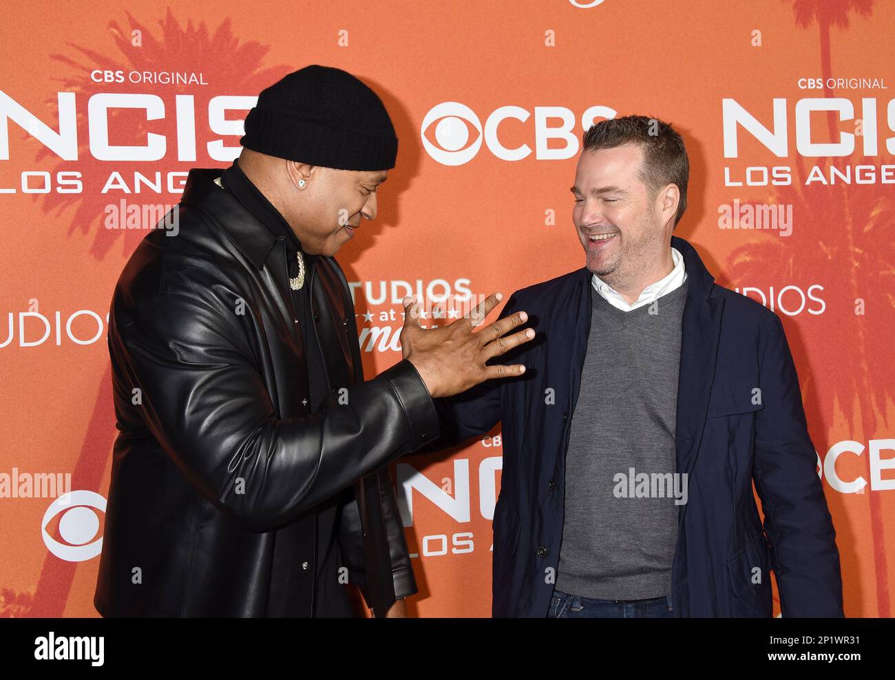 LL Cool J and Chris O'Donnell arriving to the "NCIS: Los Angeles ...