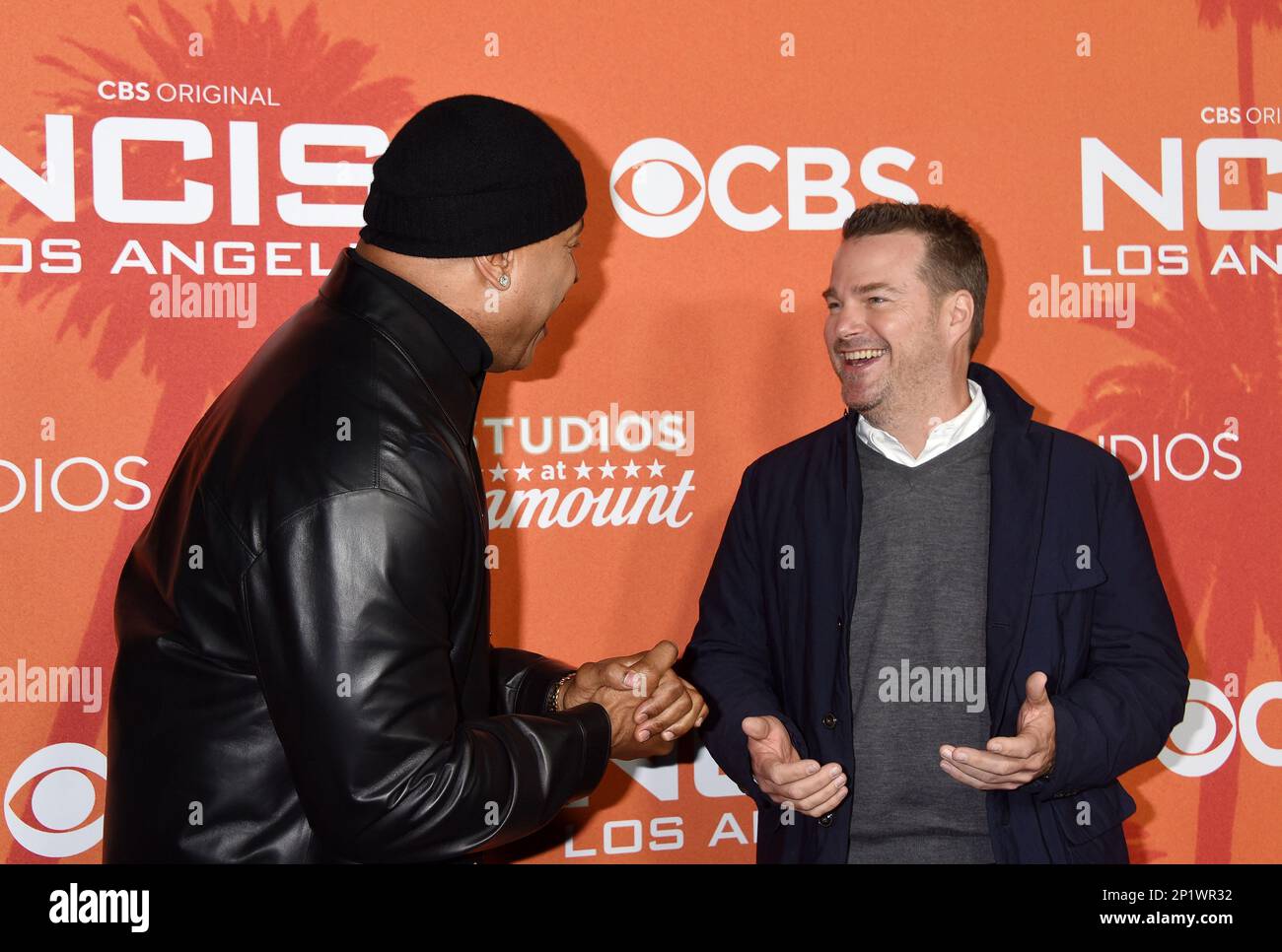 LL Cool J and Chris O'Donnell arriving to the "NCIS: Los Angeles ...