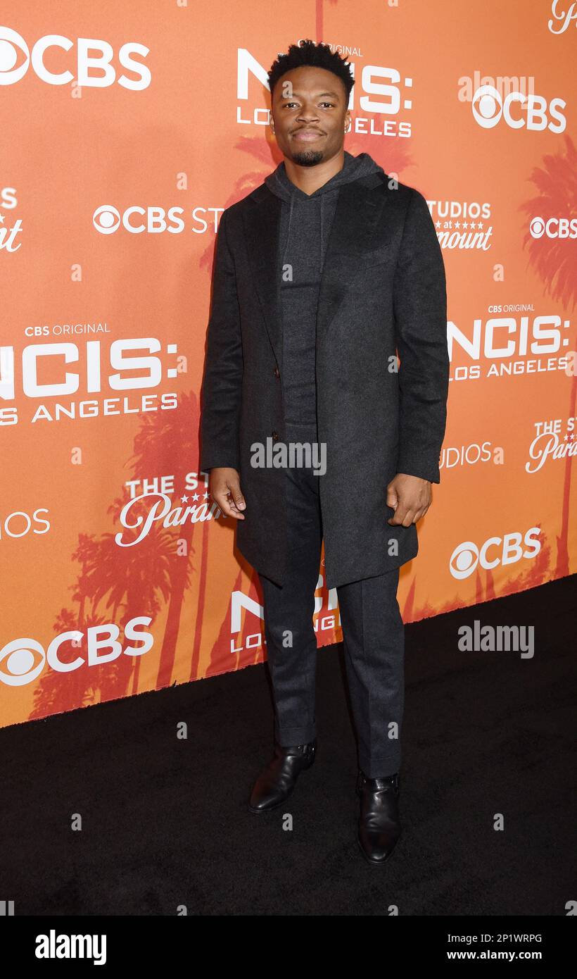 Caleb Castille arriving to the "NCIS: Los Angeles" Series Wrap Party ...