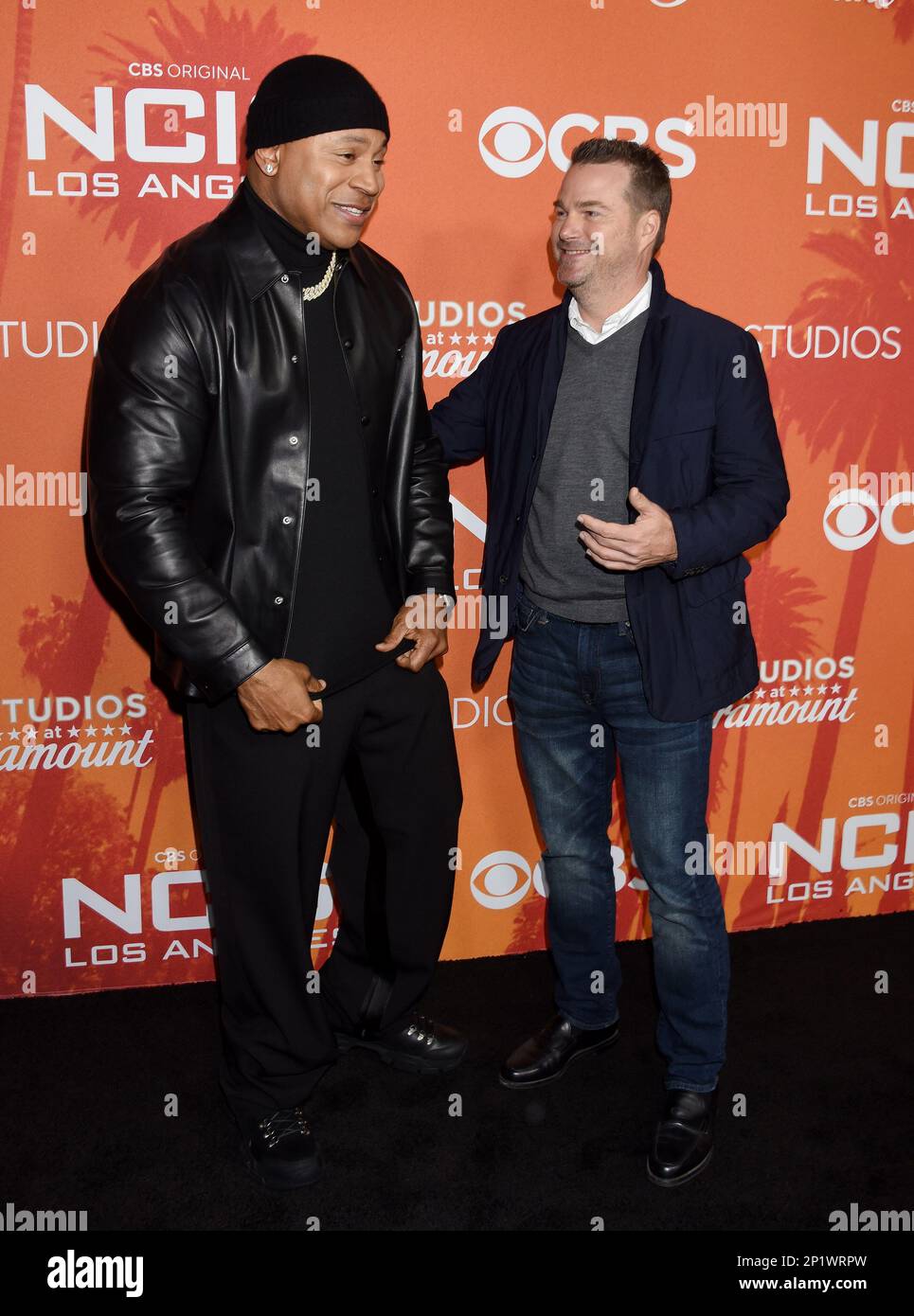 LL Cool J and Chris O'Donnell arriving to the "NCIS: Los Angeles ...