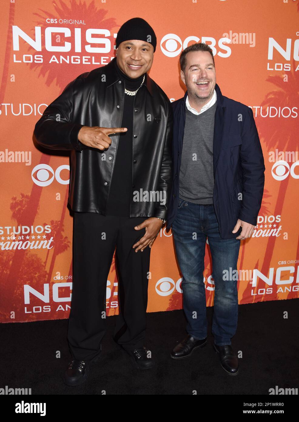 LL Cool J and Chris O'Donnell arriving to the "NCIS: Los Angeles ...