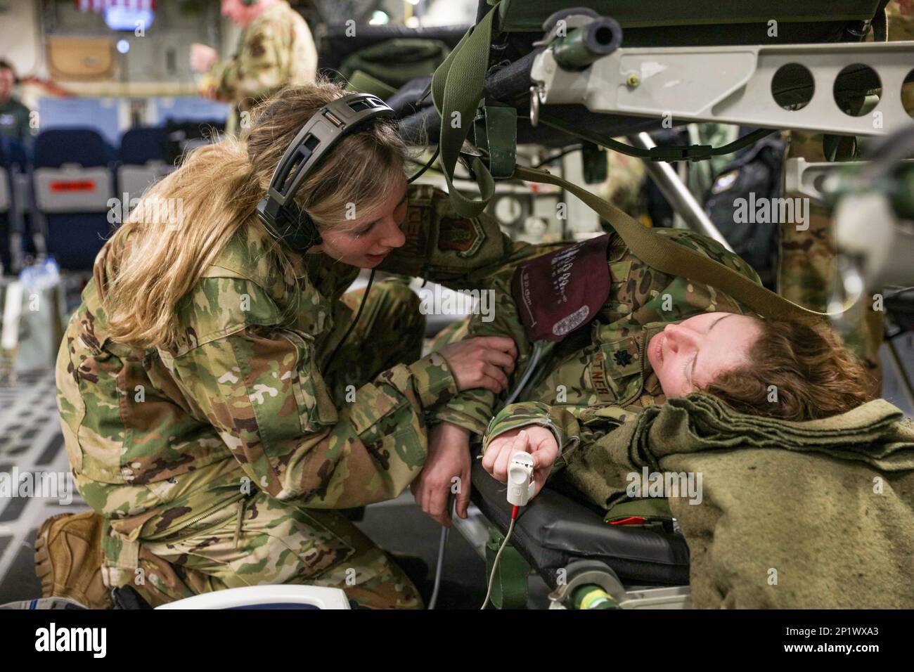 Staff Sergeant Amaya Hagler, 445th Aeromedical Evacuation Squadron AE ...