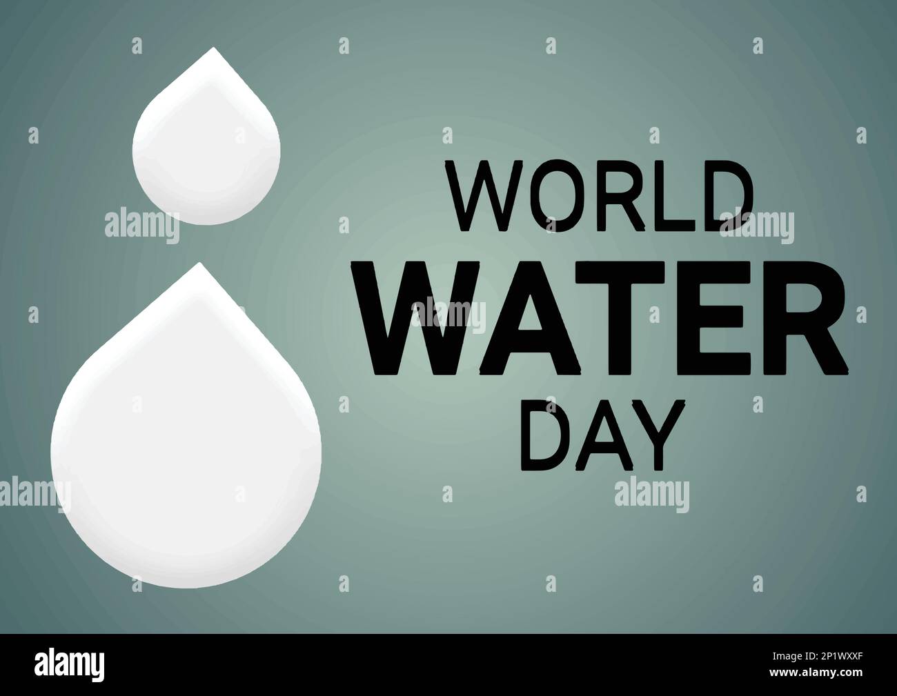 Water awareness campaign Stock Vector Images - Alamy