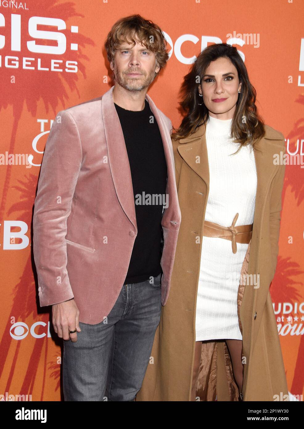 Eric Christian Olsen and Daniela Ruah arriving to the "NCIS: Los ...