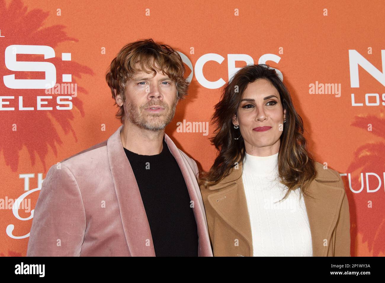 Eric Christian Olsen and Daniela Ruah arriving to the "NCIS: Los ...