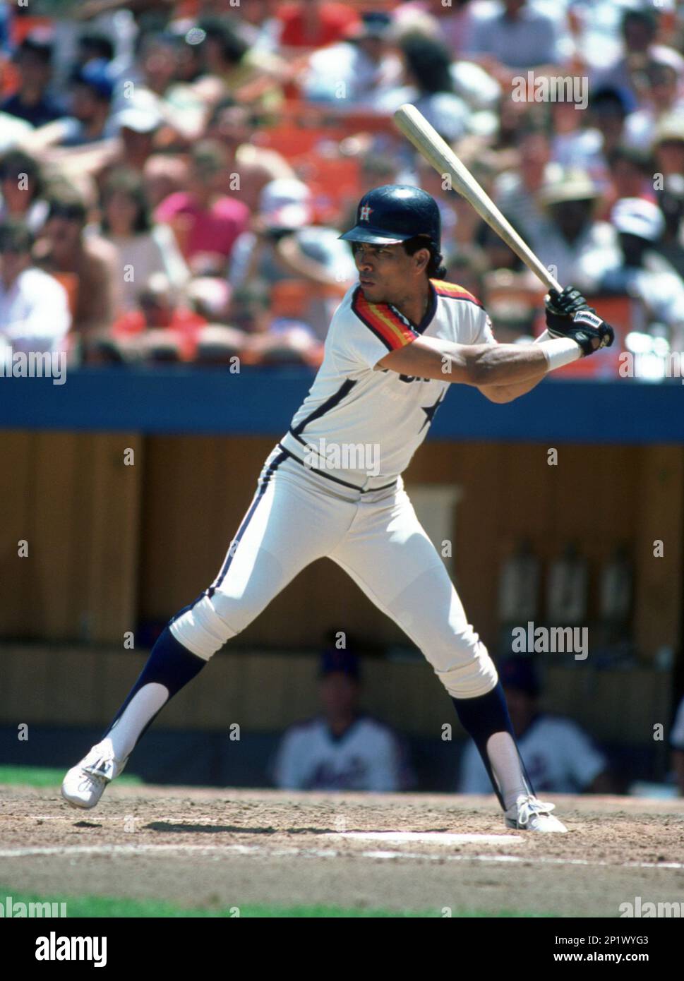 Houston Astros Jose Cruz (25) during a game against the New York Mets ...