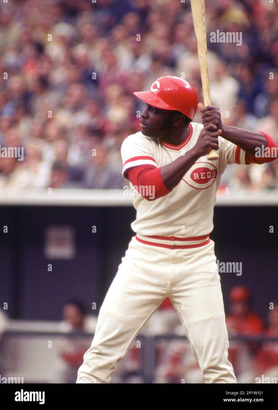 Cincinnati Reds Joe Morgan(8) during a game from the 1973 season. Joe ...