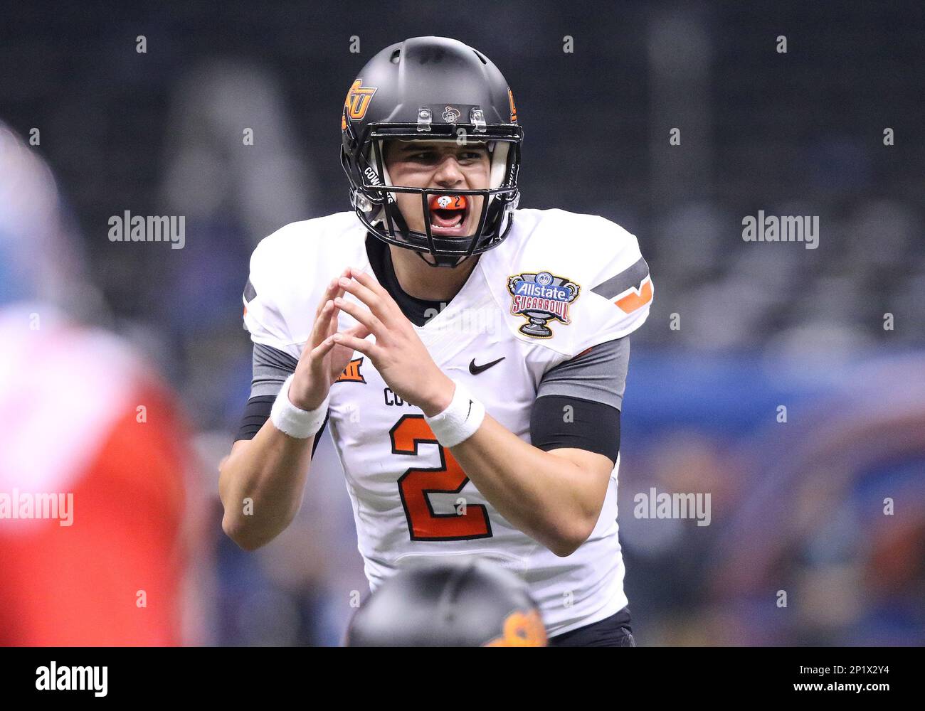 January 1, 2016: Oklahoma State Cowboys quarterback Mason Rudolph (2 ...
