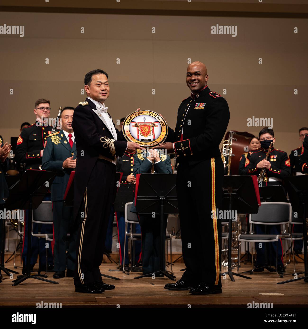 1st Lt. Hiroki Hayashida, the officer in charge of the Japan Ground ...