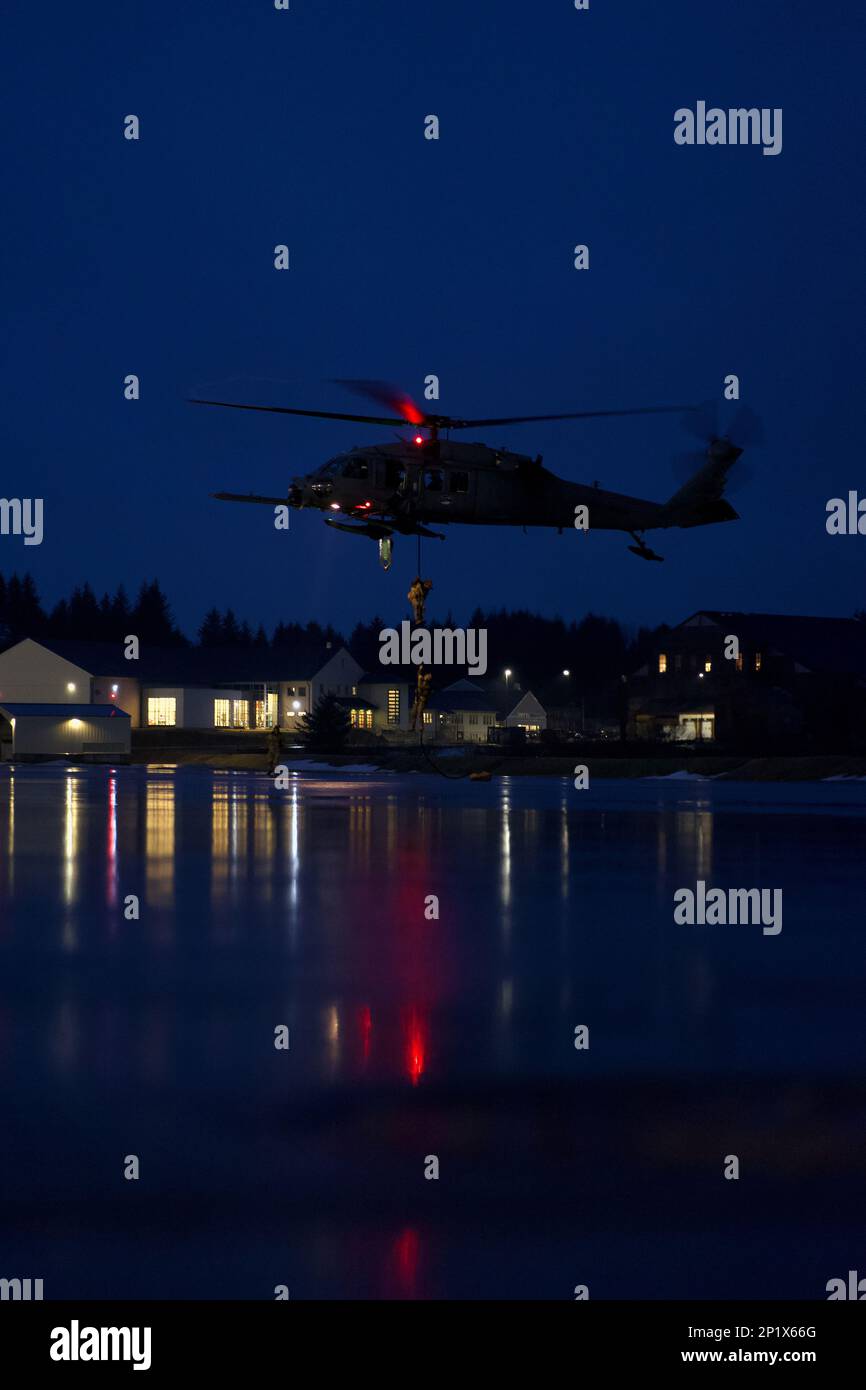 JOINT BASE ELMENDORF-RICHARDSON, Alaska -- U.S. Coast Guardsmen of the ...