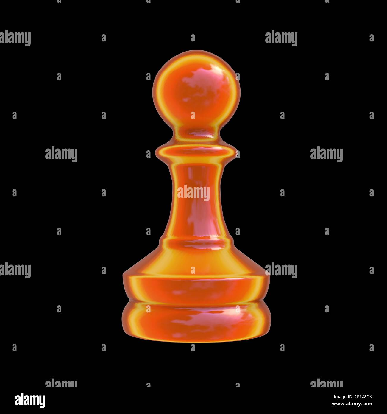 Chess pawn, illustration Stock Photo - Alamy