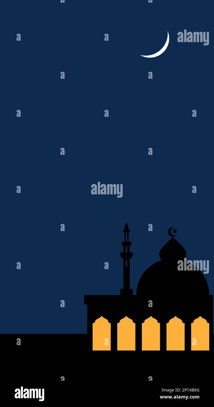 Islamic background template for social media story template with copy ...