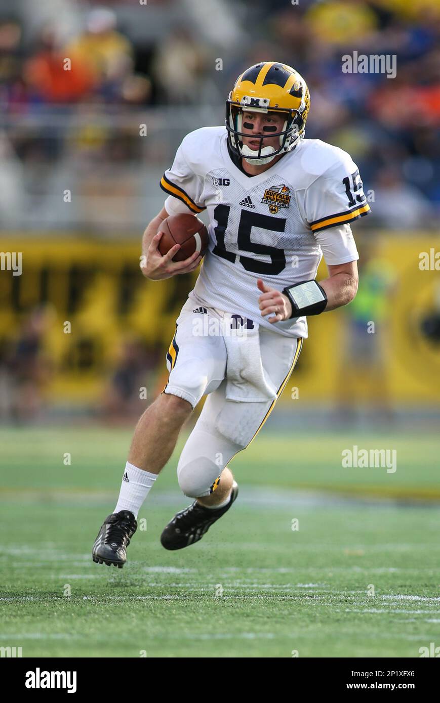Jan 1, 2016: Michigan Wolverines quarterback Jake Rudock (15) during ...