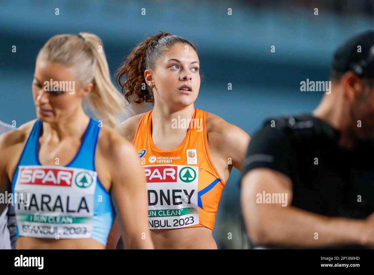 Zoe sedney competing on the 60m women hi-res stock photography and ...
