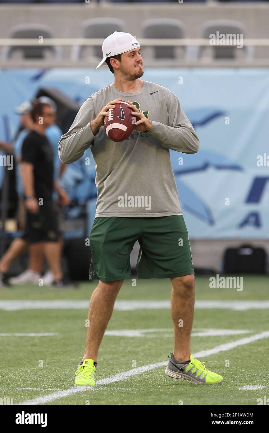 29 December 2015: Baylor Bears quarterback Seth Russell (17) before the ...