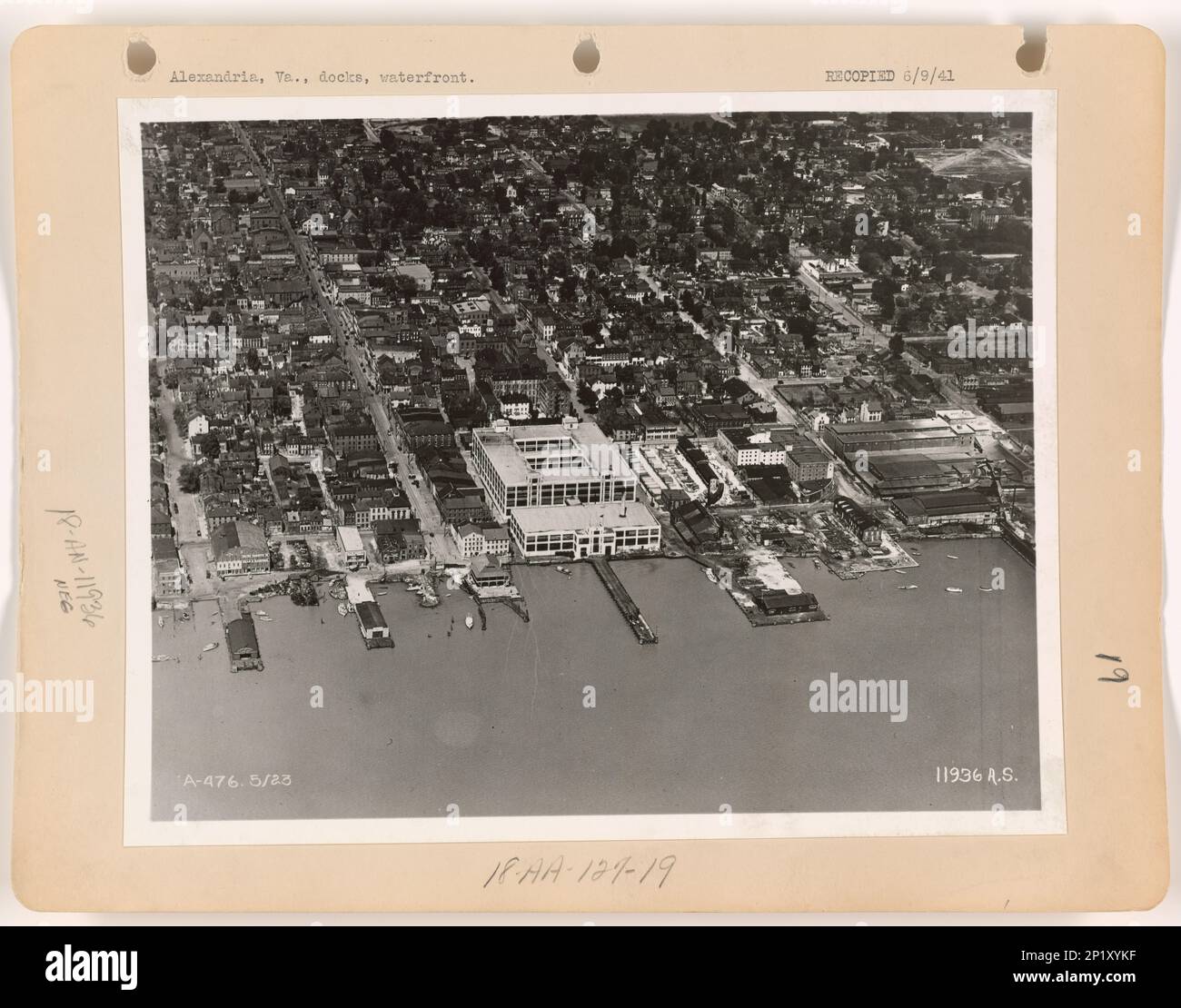 Birds eye view of alexandria hi-res stock photography and images - Alamy