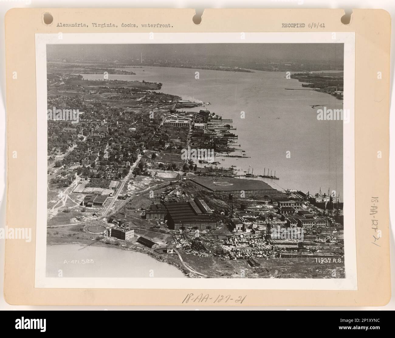 Birds eye view of alexandria hi-res stock photography and images - Alamy