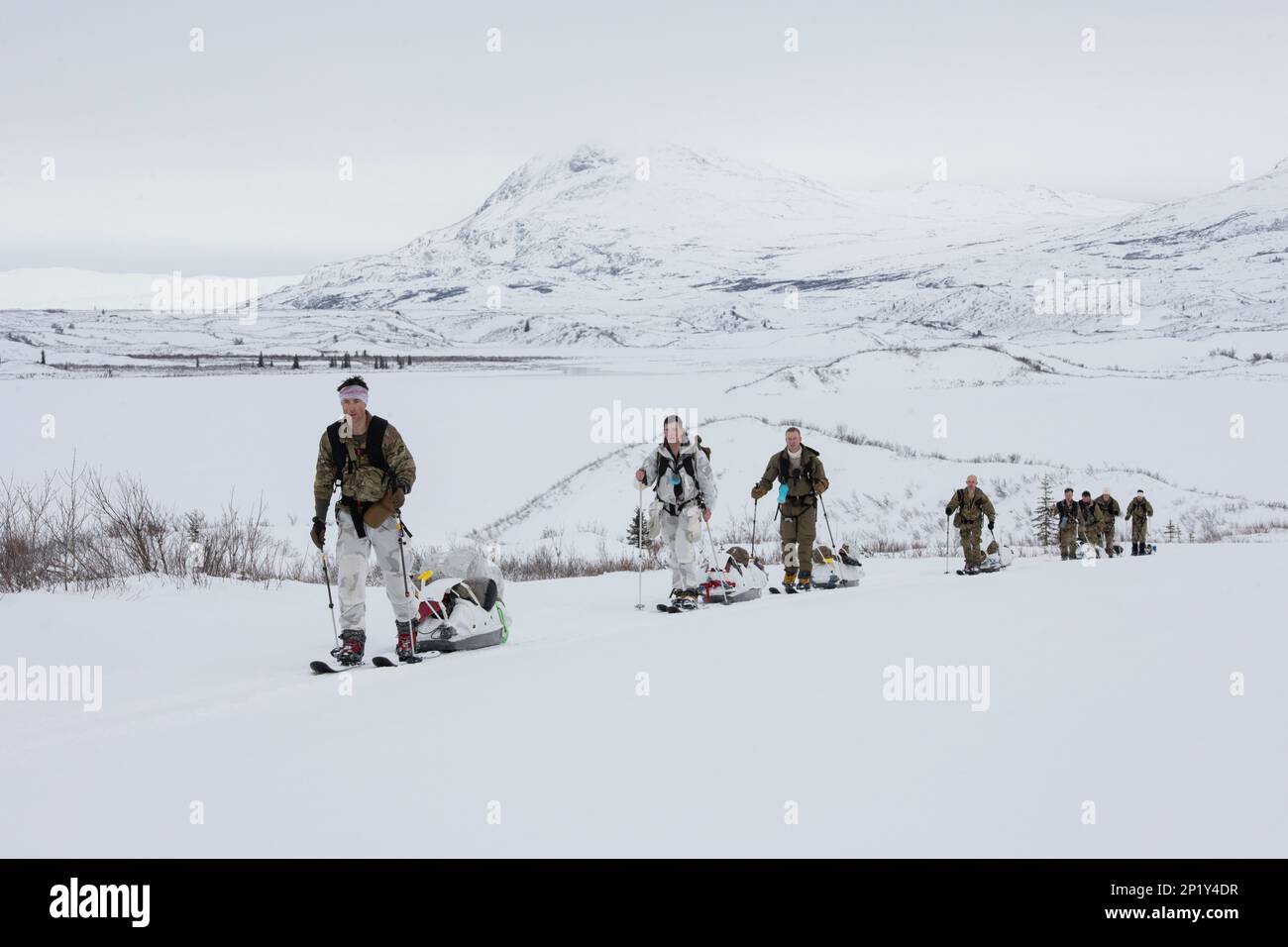 U.S. Air Force tactical air control party specialists assigned to ...