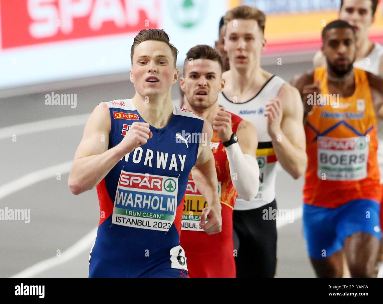 Karsten Warholm of Norway, Semi Final Men's 400 M during the European ...