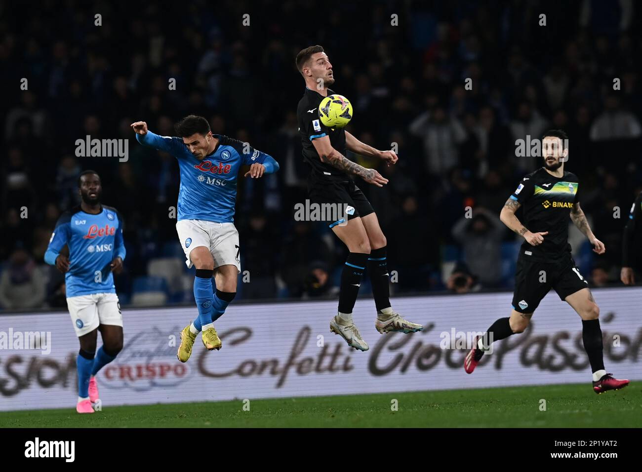 Elif Elmas (Napoli)Sergej Milinkovic-Savic (Lazio)Luis Alberto Romero ...