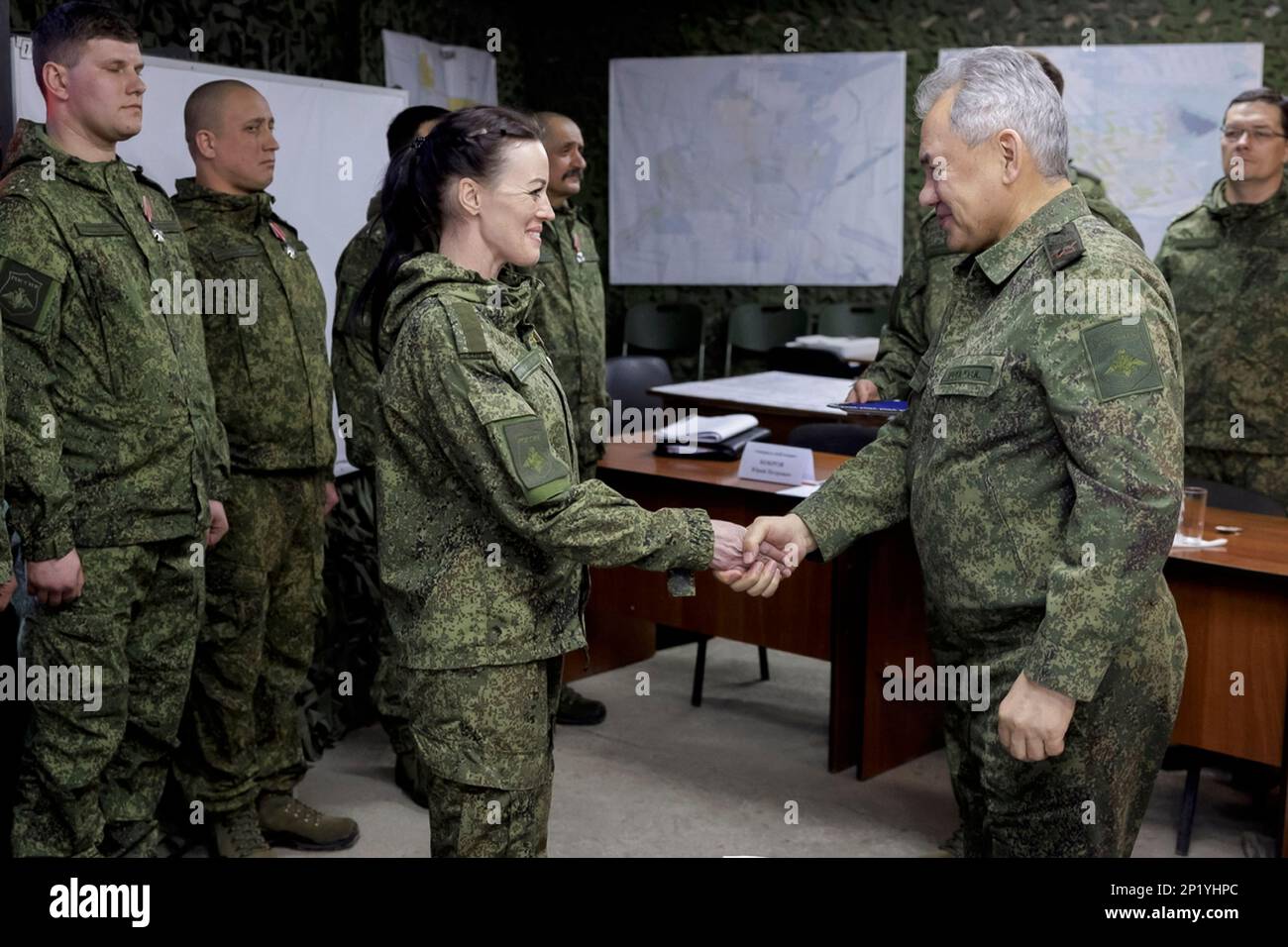 In This Photo Released By The Russian Defense Ministry Press Service On