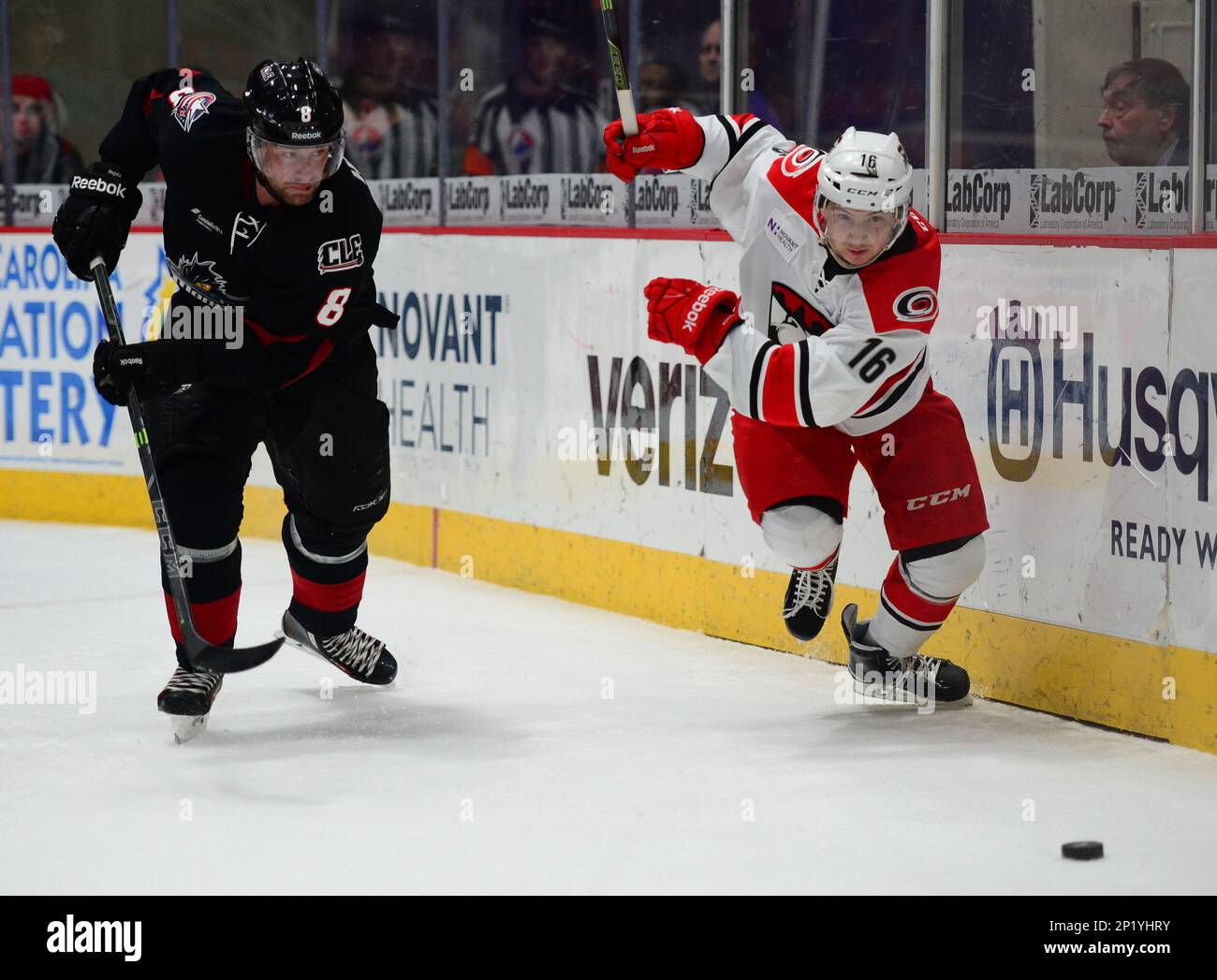 Checkers LW Sergey Tolchinsky (16) during the AHL game between the Lake ...