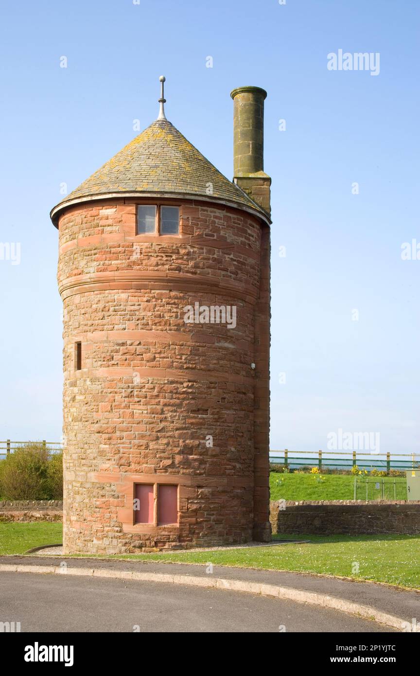 seascale tower cumbria england Stock Photo - Alamy