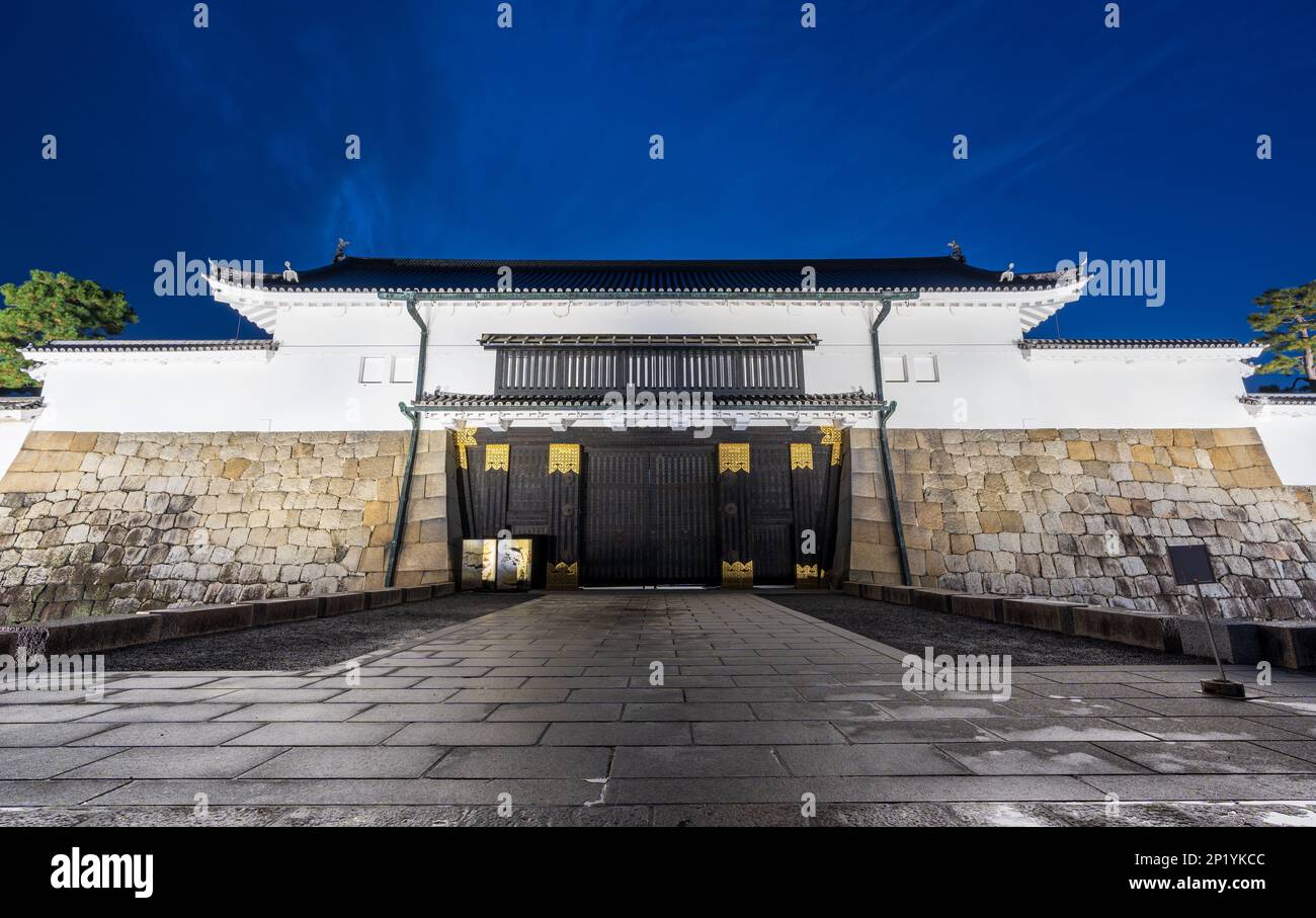 Nijo castle night hi-res stock photography and images - Alamy