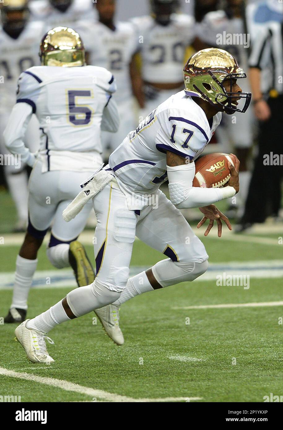 December 19 -Atlanta, Georgia, USA -..Alcorn QB Lenorris Footman (17 ...