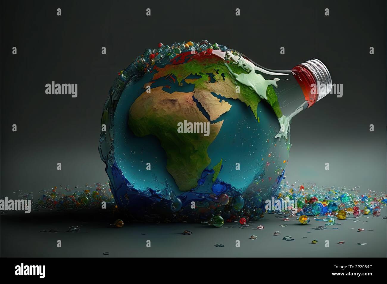 Microplastics sea floating hi-res stock photography and images - Alamy