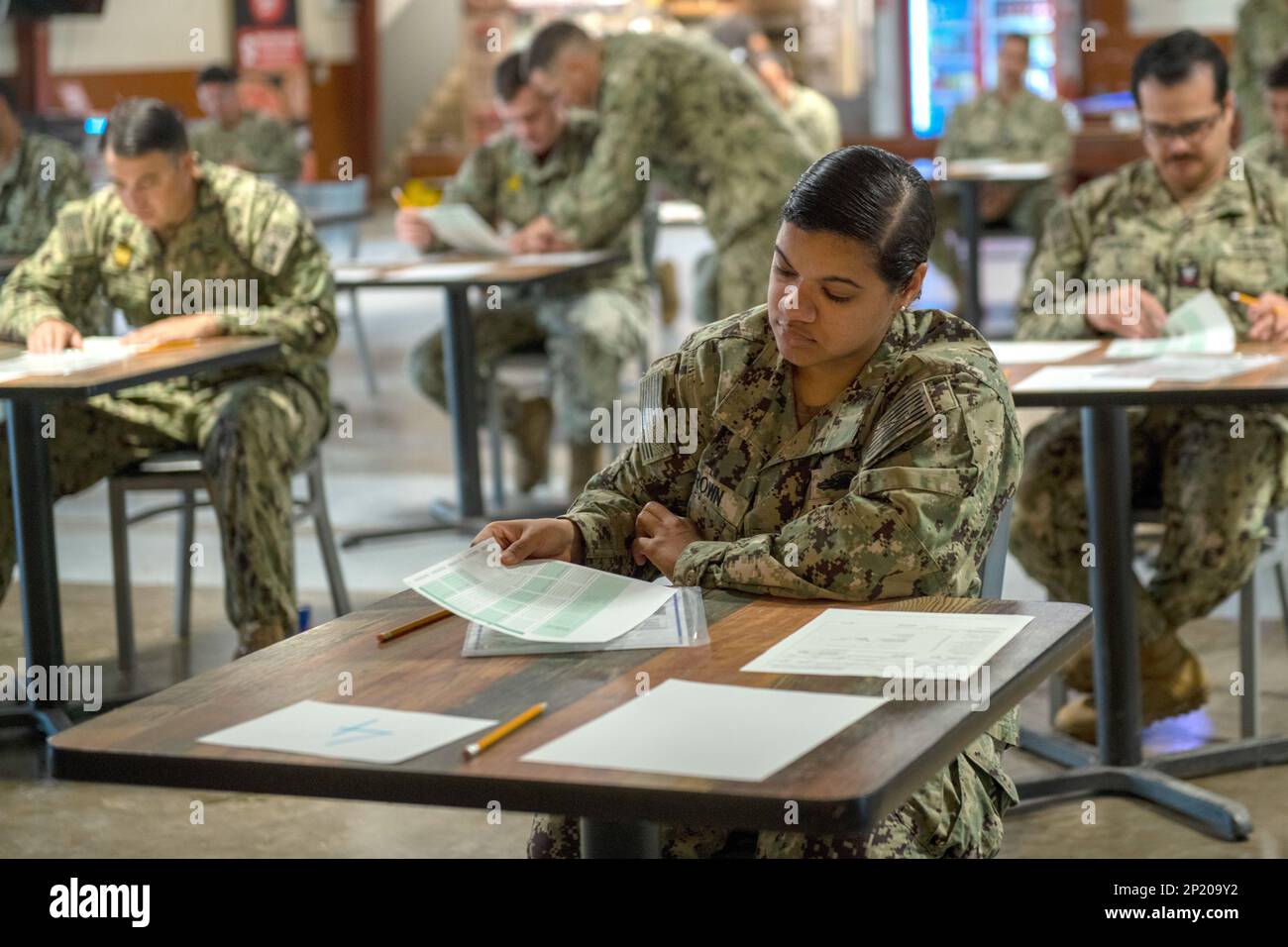 CAMP LEMONNIER, Djibouti (Feb. 16, 2023) Forward-deployed enlisted ...