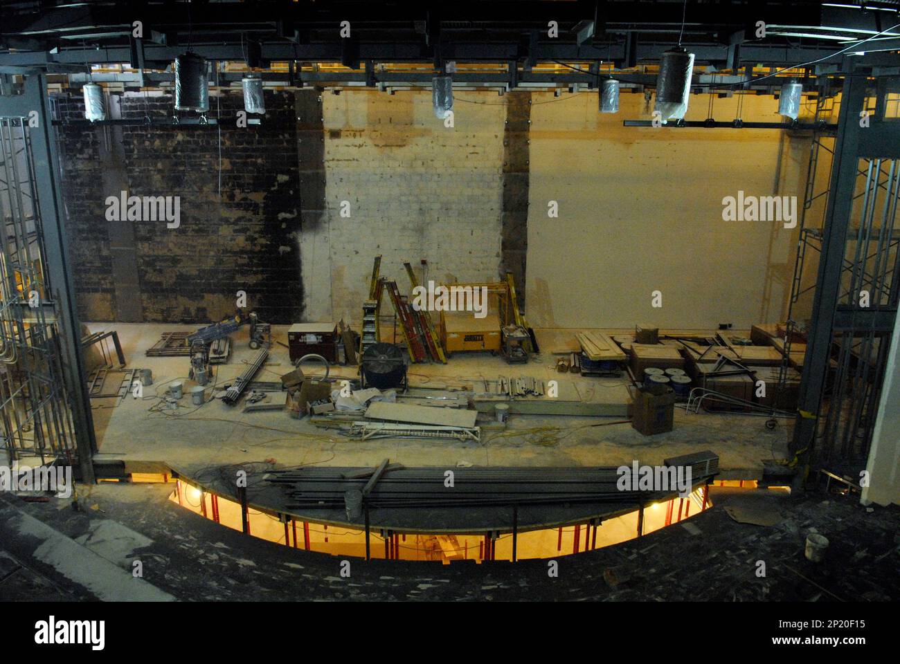 The Atlas Theater in late stages of reconstruction. (CQ Roll Call via ...