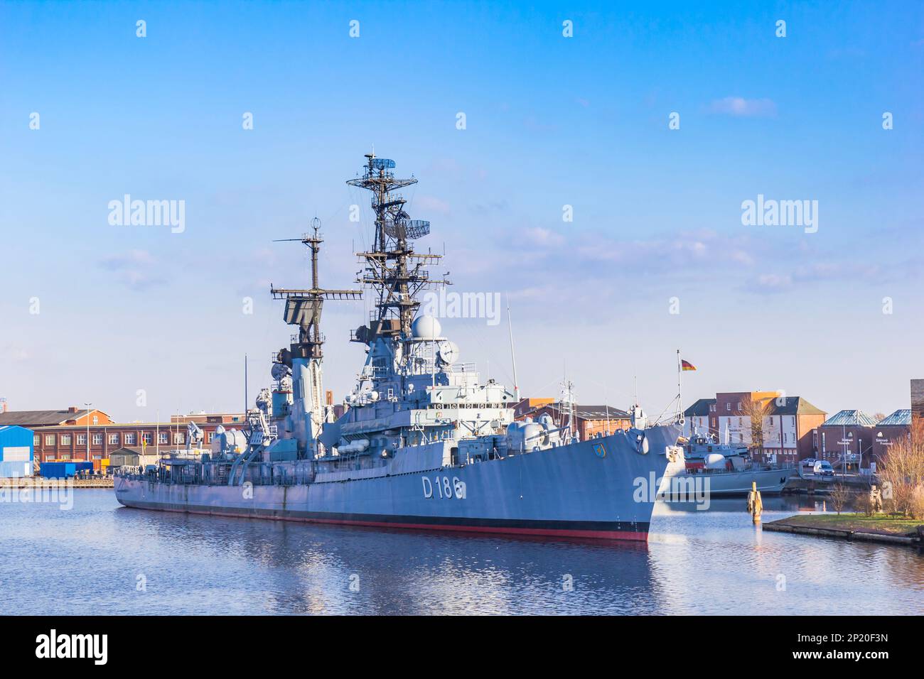 Naval museum in the harbour of wilhelmshaven hi-res stock photography ...