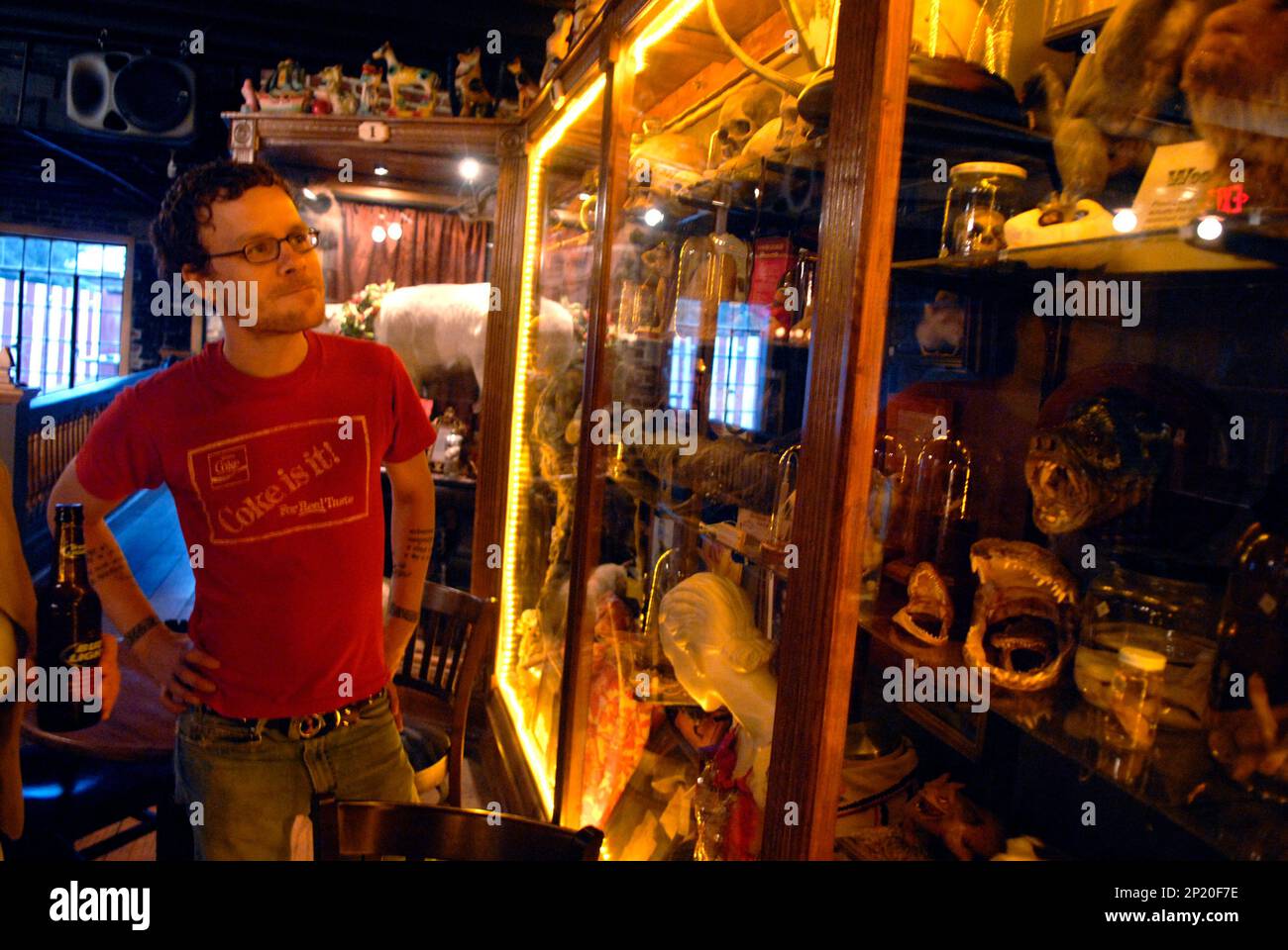 Matt Burger, manager of Palace of Wonders on H Street, NE, talks about ...