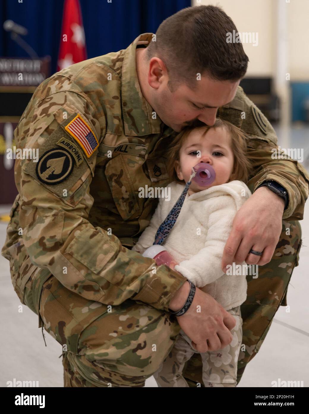 A U.S. Army soldier assigned Charlie Company, 3rd Battalion, 126th ...