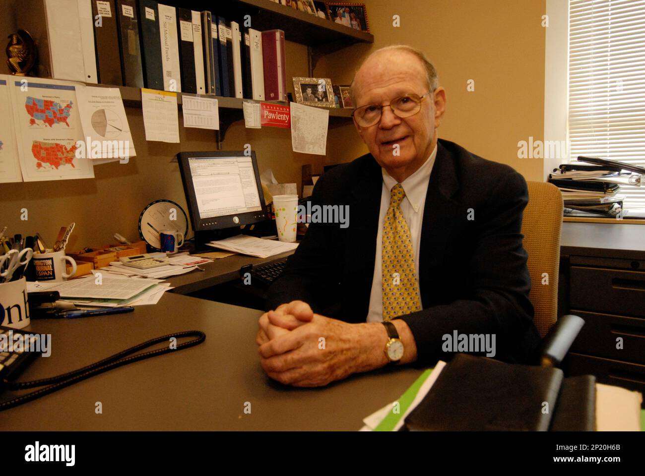 Guest scholar Bill Frenzel at the Governance Studies Program at the ...
