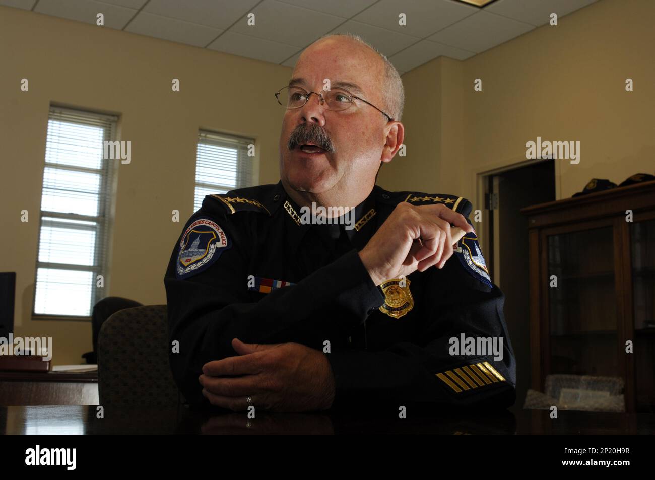 U.S. Capitol Police Chief, Terry Gainer talks about his career in his ...