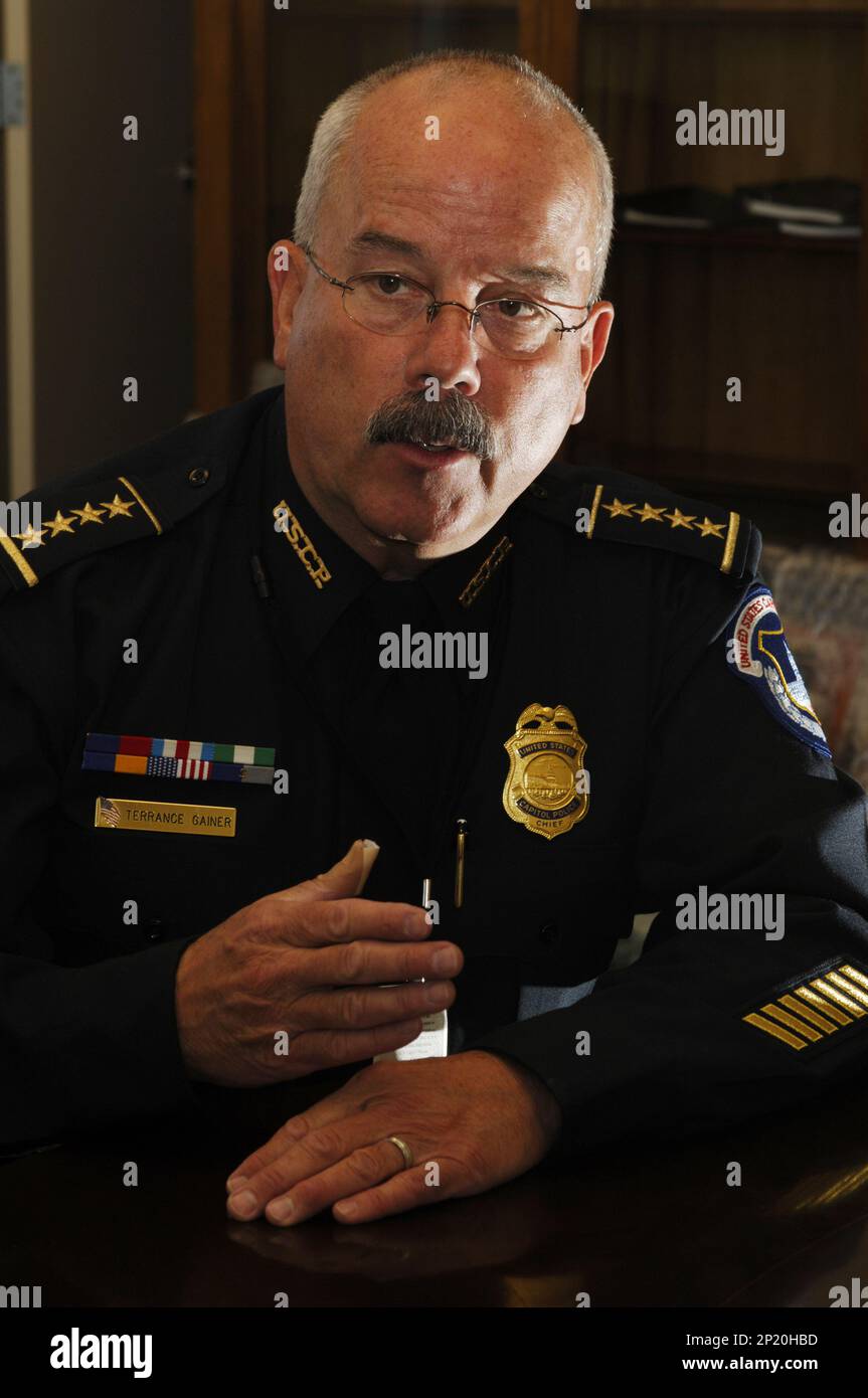 U.S. Capitol Police Chief, Terry Gainer talks about his career in his ...