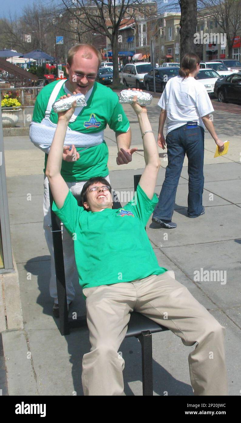 Participants in the Make-a-Wish Foundation’s scavenger hunt fundraiser ...
