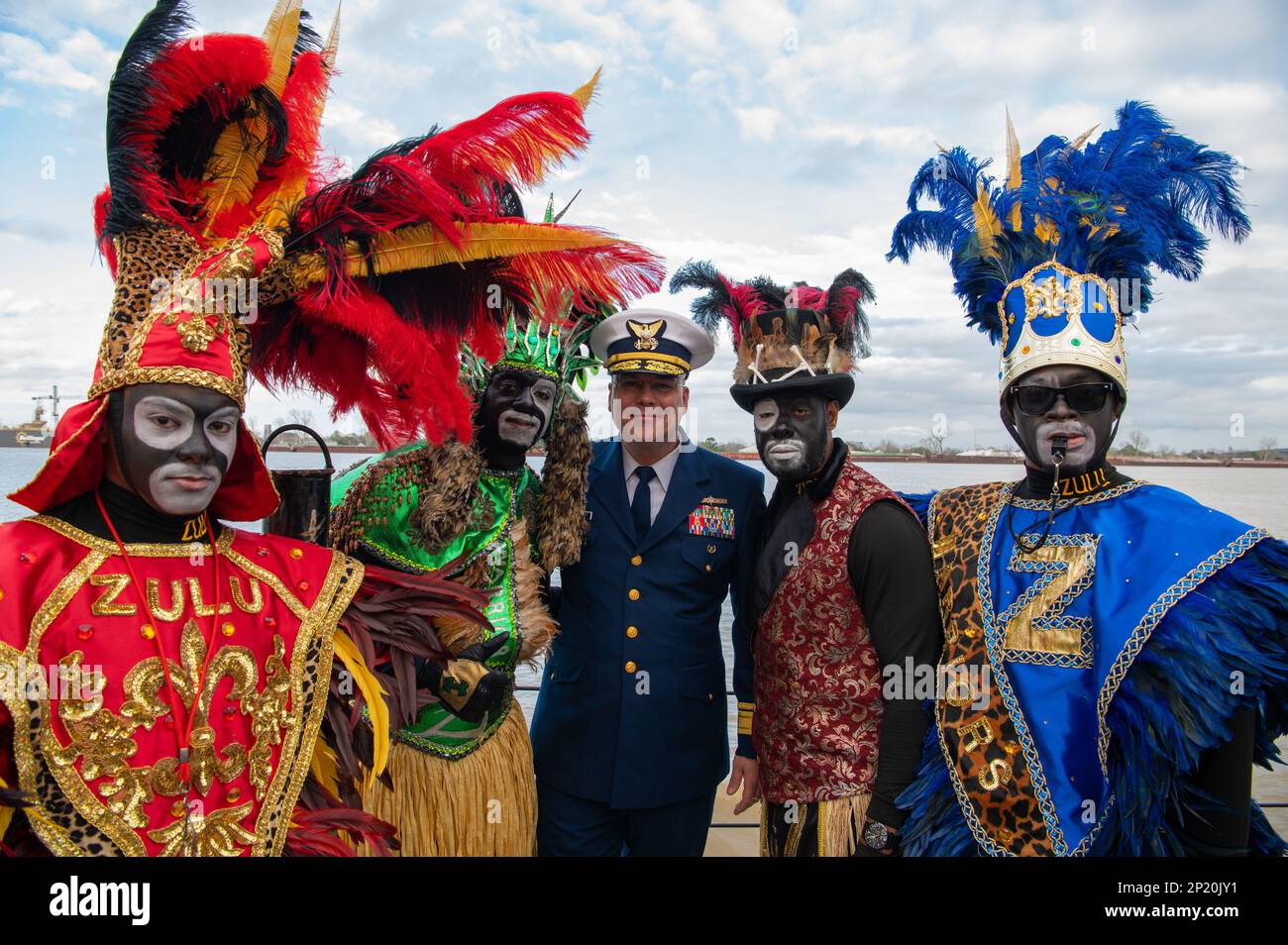 Rear Adm. Richard Timme, Eighth Coast Guard District Commander, poses ...