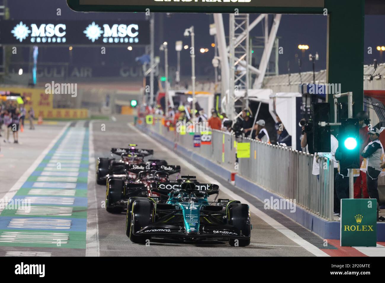 18 STROLL Lance (can), Aston Martin F1 Team AMR23, action during the ...