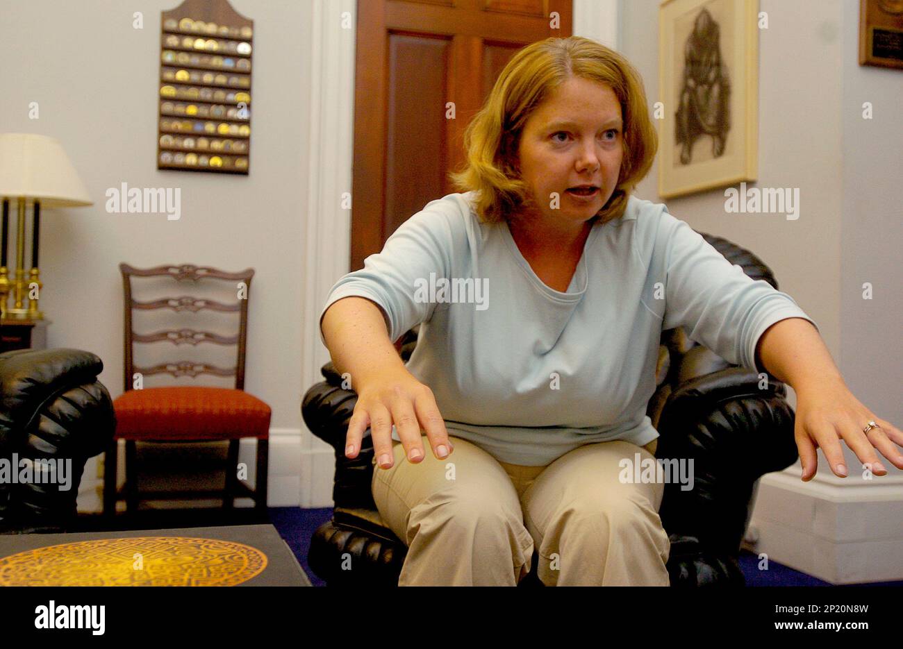 Erica Striebel, who was working in the Pentagon on 9/11, describes how ...