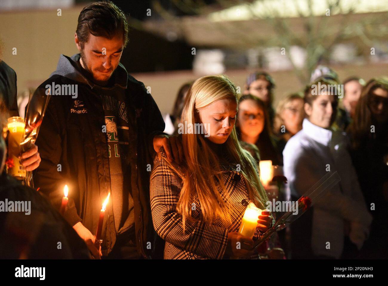 A candle lit vigil was held for Emma Watson Nowling on Thursday, Dec ...