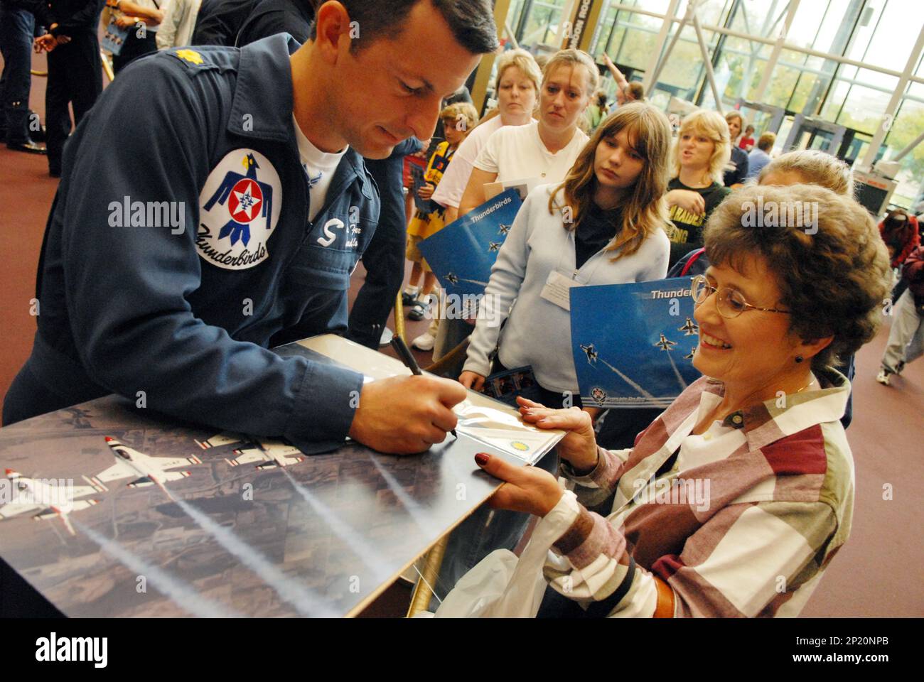 Maj. Brian Farrar of the U.S. Air Force Demonstration Squadron ...