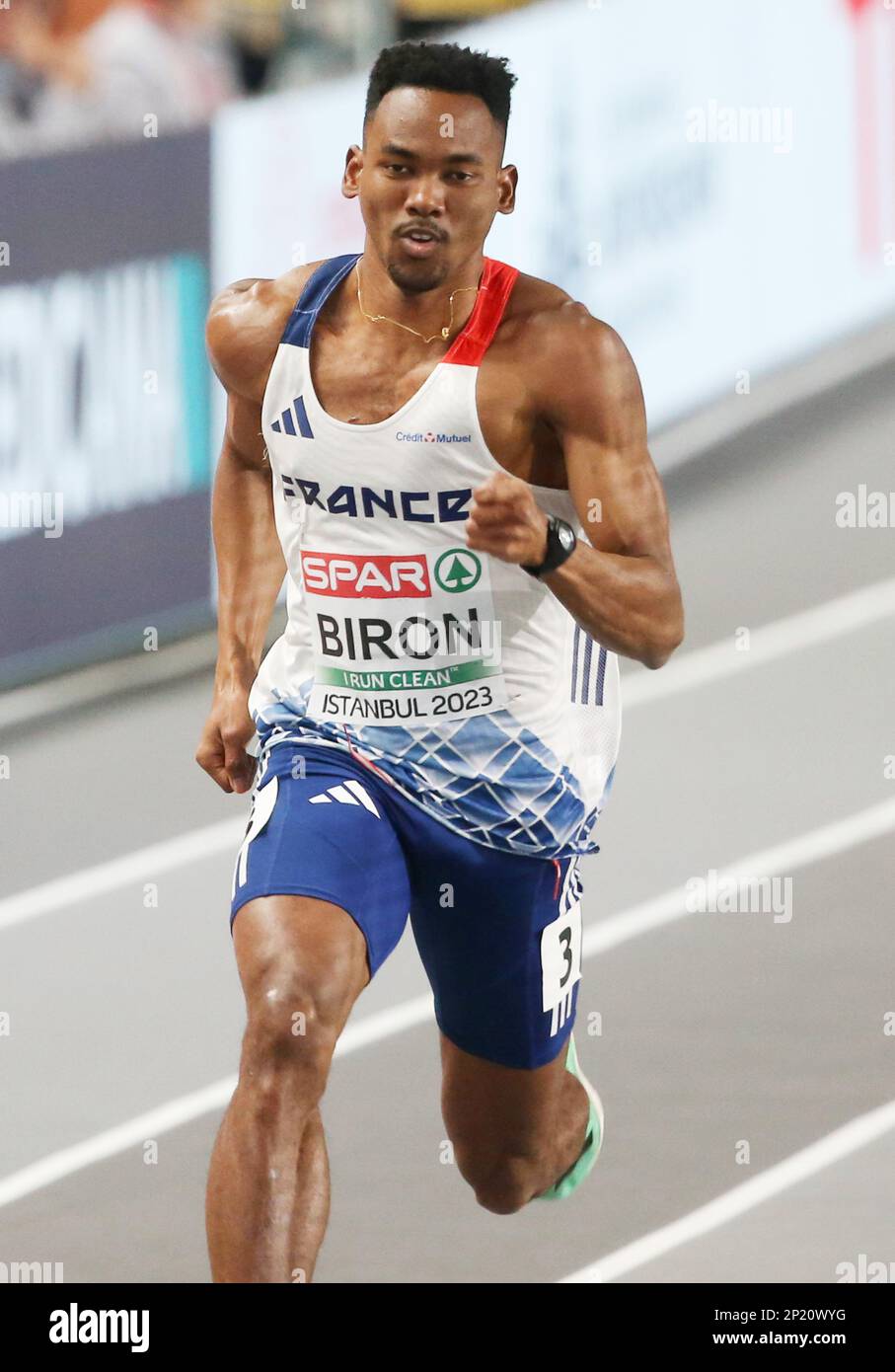 Gilles Biron of France, Semi Final Men's 400 M during the European ...
