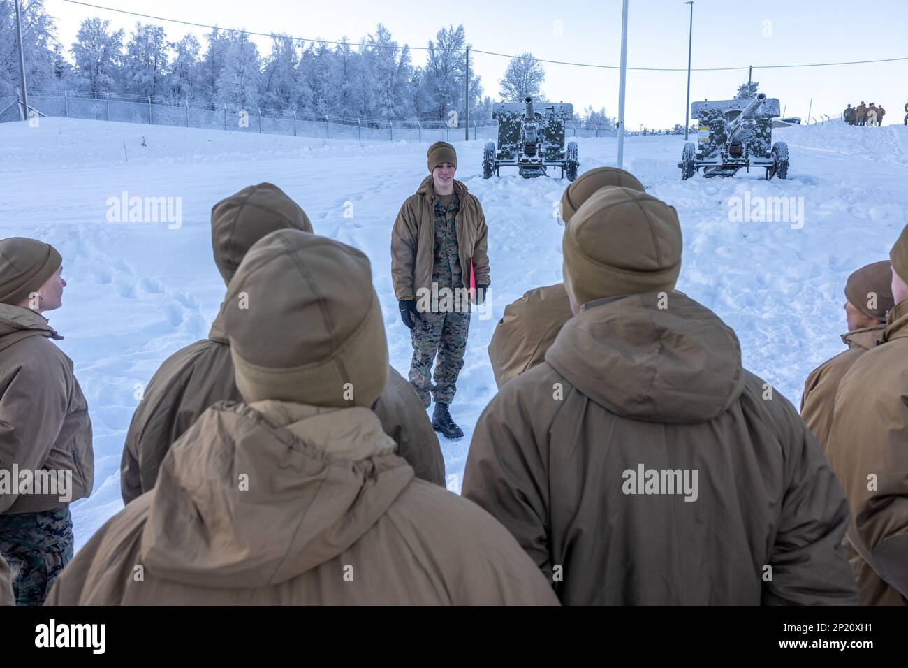 U.S. Marine Cpl. Brett Goodson, a data systems administrator with ...