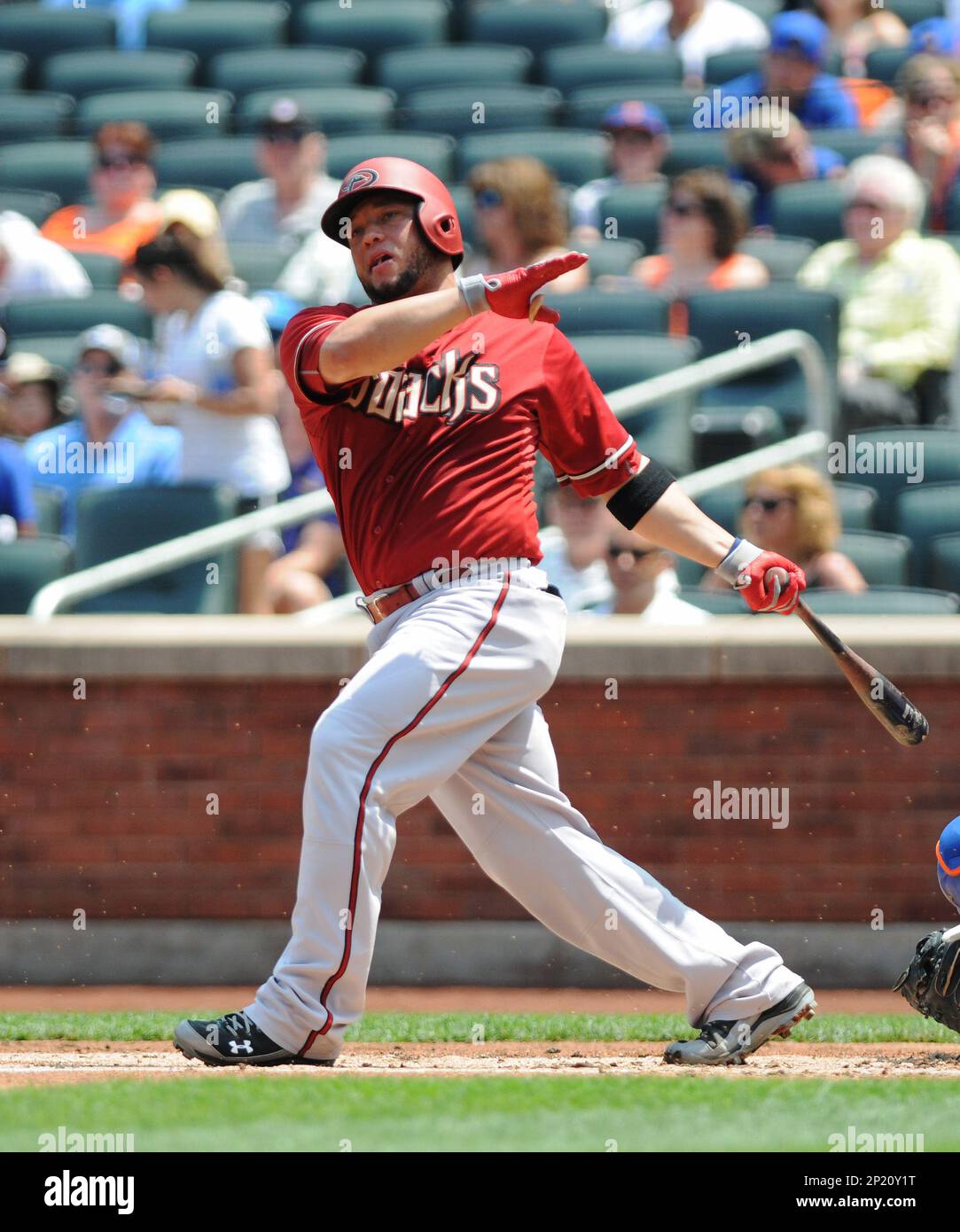 Arizona Diamondbacks catcher Wellington Castillo (7) during game ...