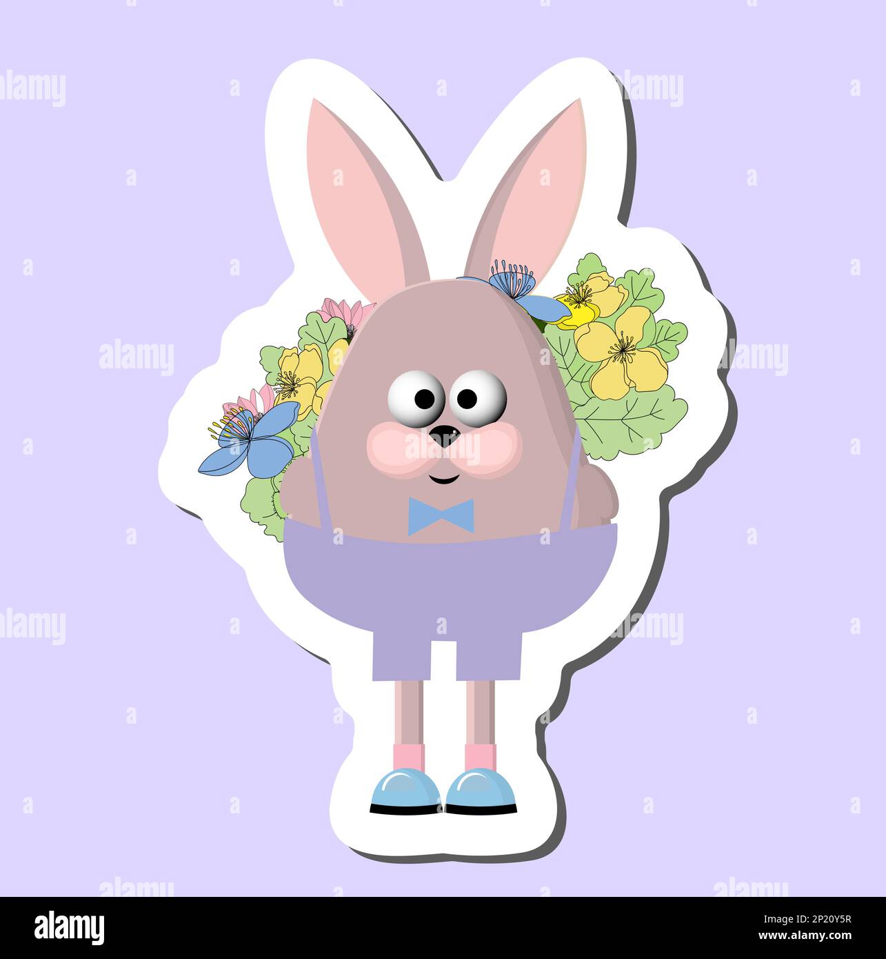 Stickers with rabbits hi-res stock photography and images - Alamy